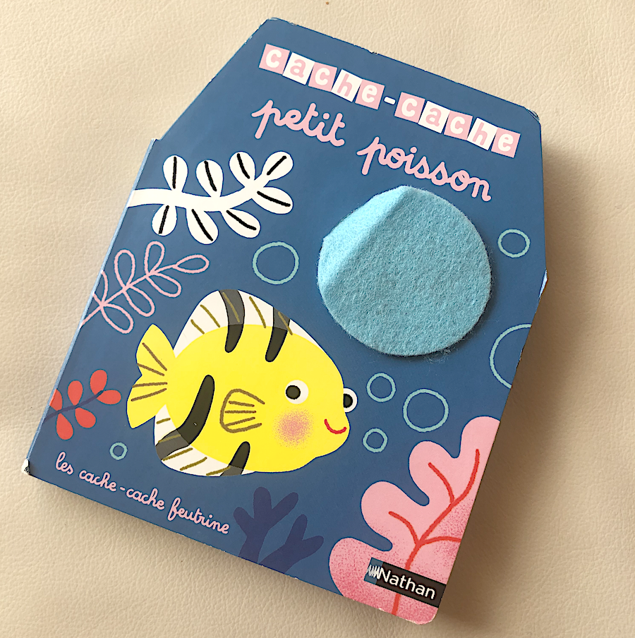 Livre cache cahce petit poisson – Mon Côté Maman